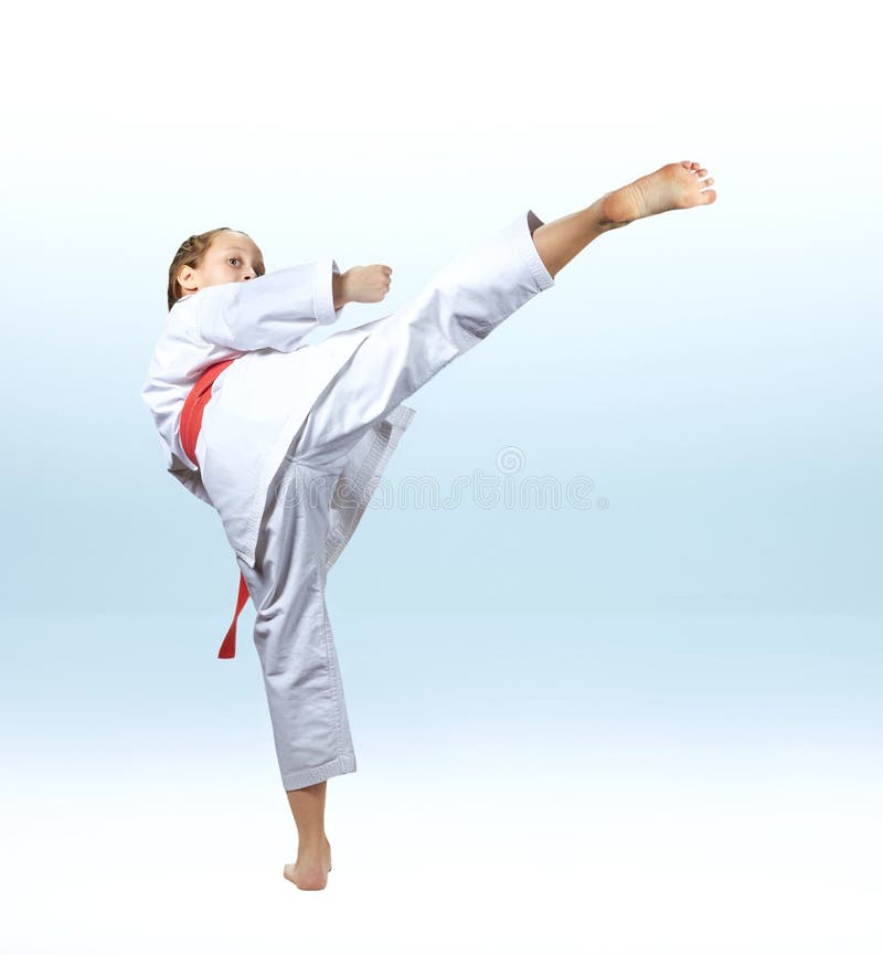 Girl Beats High Kick Leg Stock Photos - Free & Royalty-Free Stock ...