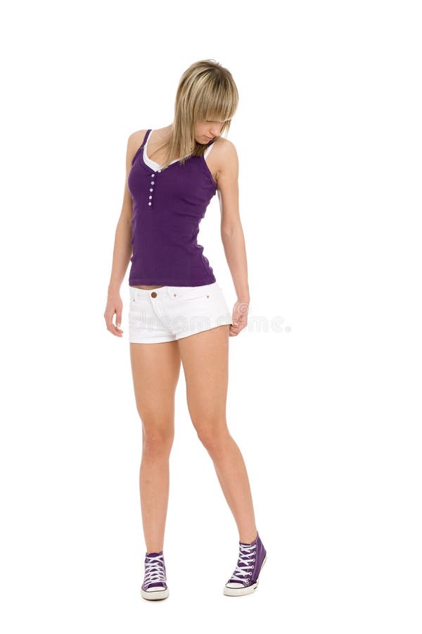 Girl with a Beautiful Figure Stock Image - Image of female, beauty ...