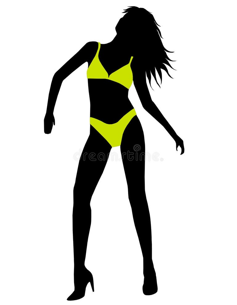 Yellow Bikini Girl Stock Illustrations – 1,753 Yellow Bikini Girl Stock ...