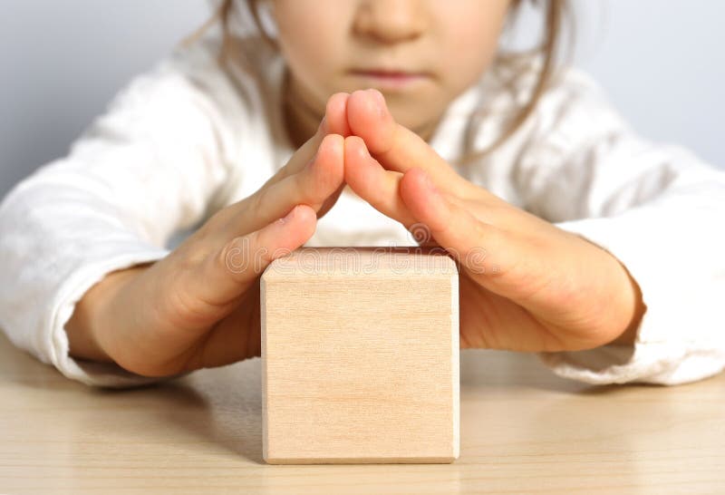 Small Suburban House Under Construction Stock Image - Image of summer ...