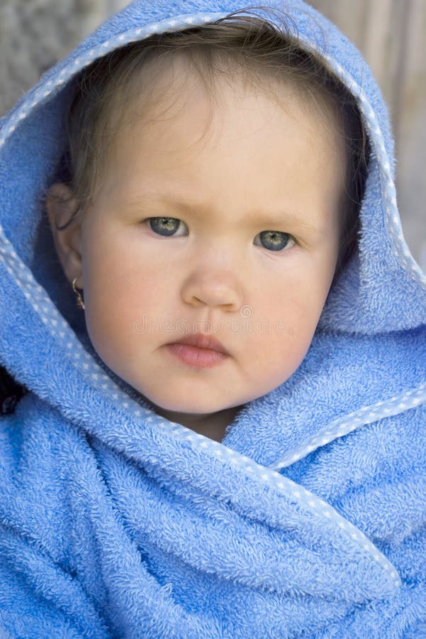 Man with Blue Hood stock photo. Image of happiness, blue - 28841246