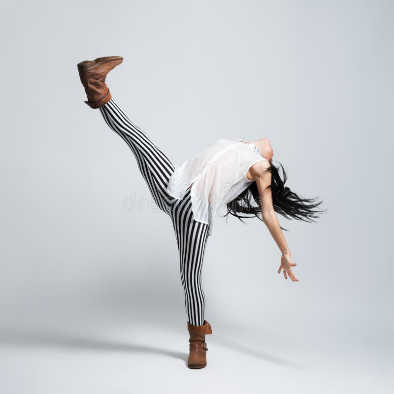 Girl Boots Takes Big Step Stock Photos - Free & Royalty-Free Stock ...