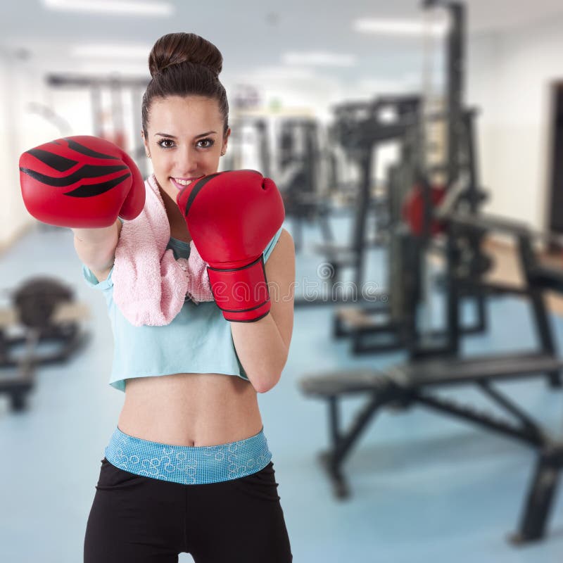 Souvenir boxing gloves stock image. Image of fighting - 24483867
