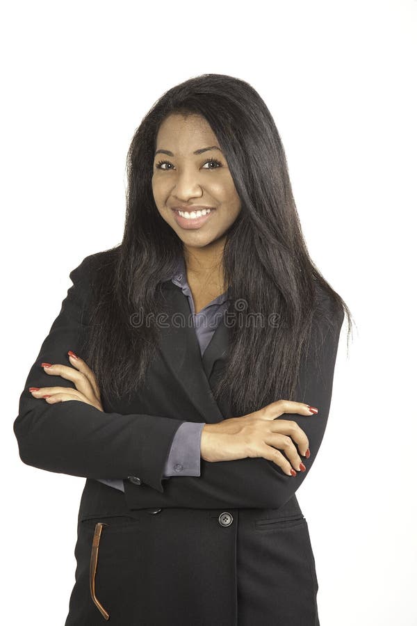 Woman In Business Suit Stock Image Image Of Figure Businesswoman