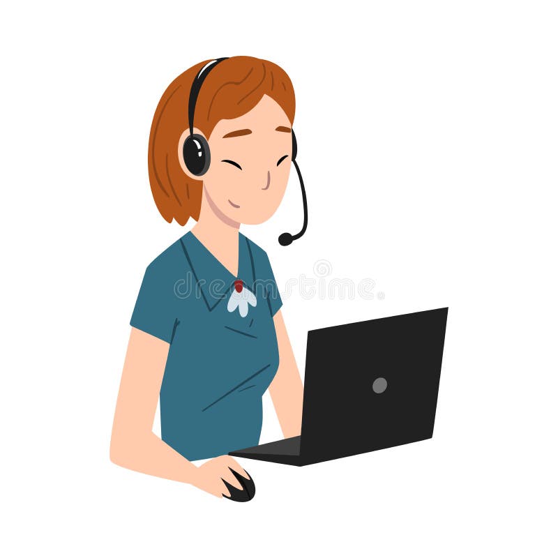Online Customer Service on Smartphone Stock Vector - Illustration of ...