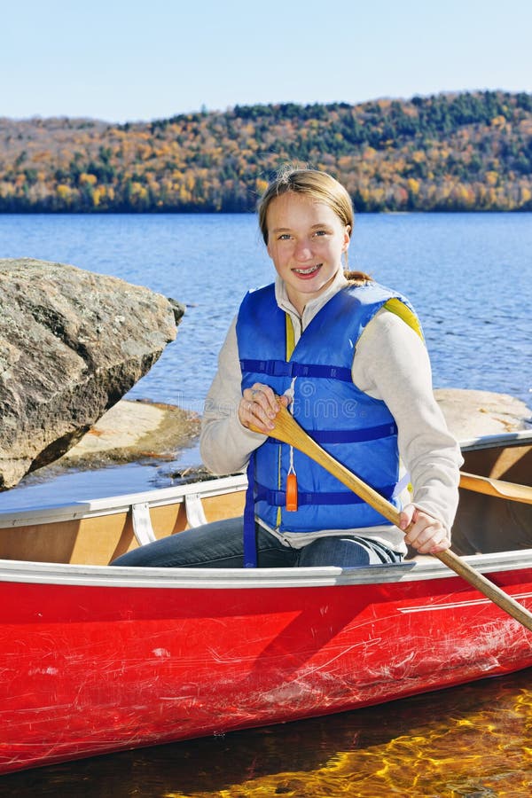 Canoeing stock photo. Image of background, lake, active - 1860814