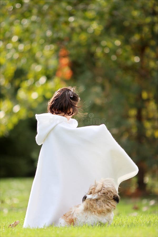 Girl in cape stock image. Image of girl, looking, elegant - 6974419
