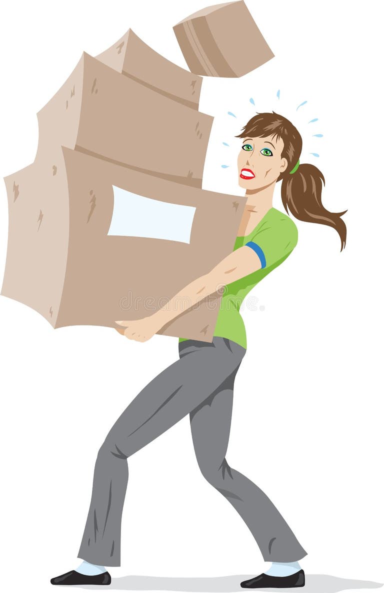 Heavy Boxes Stock Illustrations – 3,569 Heavy Boxes Stock Illustrations ...
