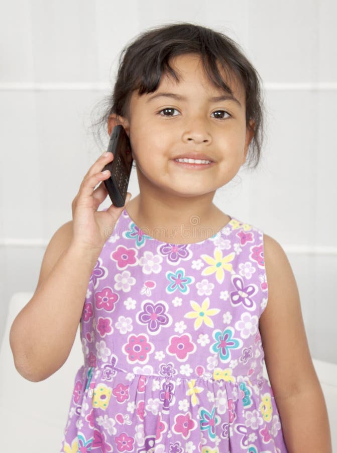 Girl on a cell phone stock photo. Image of discussion - 28705004