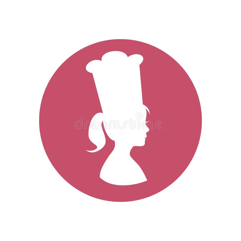 Lady Chef Silhouette