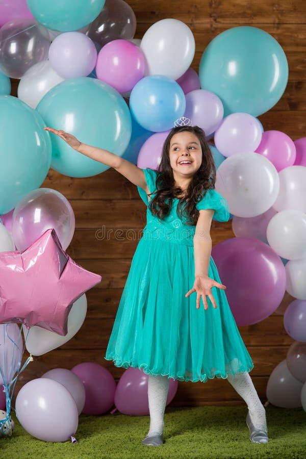 Child with balloons stock image. Image of colored, lifestyles - 13968267