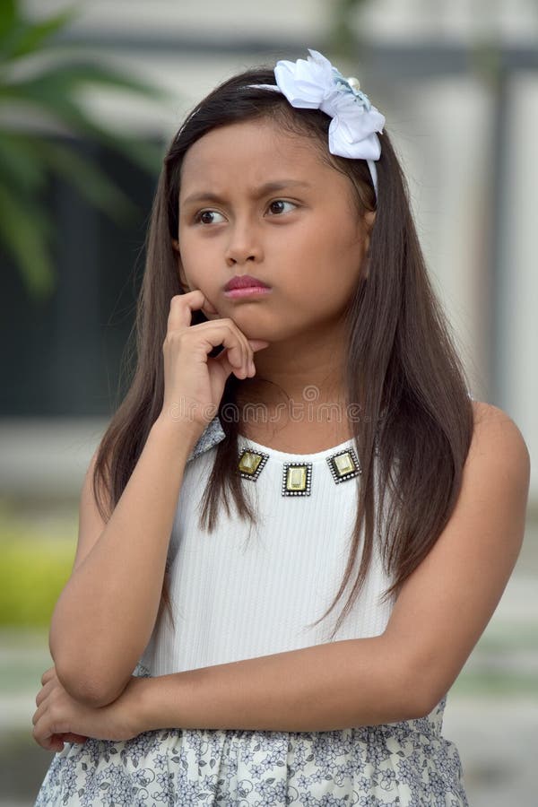 Girl Child Decision Making stock image. Image of decision - 136884225