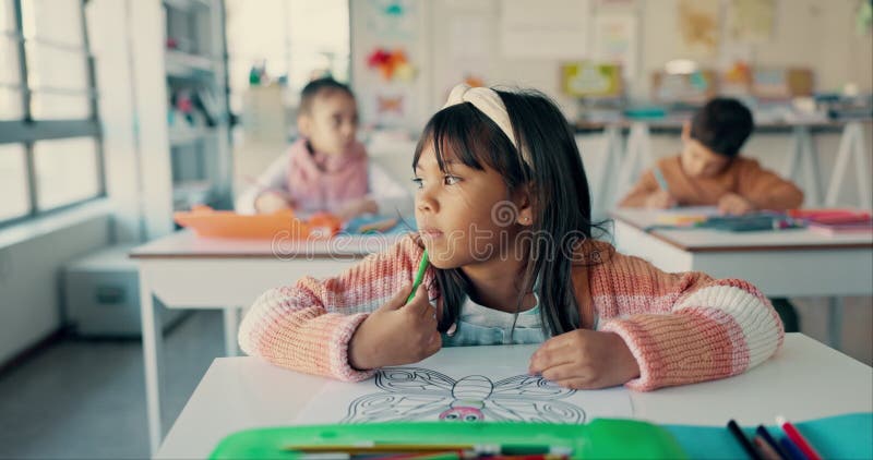 Girl, Child and Thinking in Classroom for Education, Learning and ...