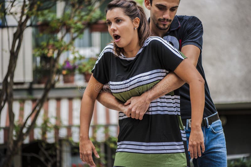 Girl Is Choking Stock Image Image Of Breathing Airways 78872309