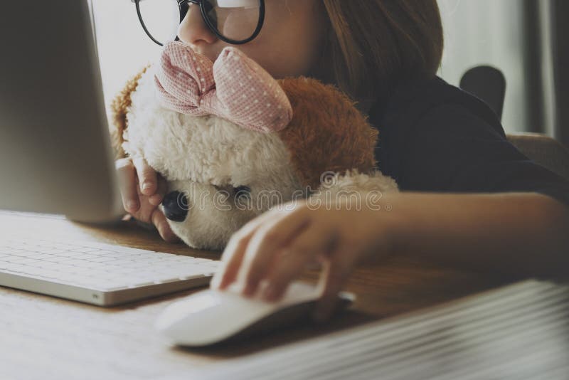 Connection Using Computer Technology Communication Concept Stock Image ...