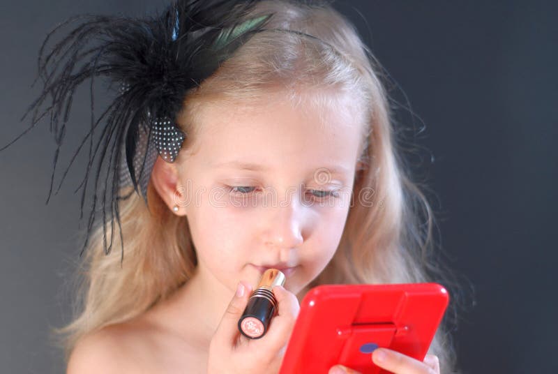 Girl And Cosmetics Picture. Image: 21746787