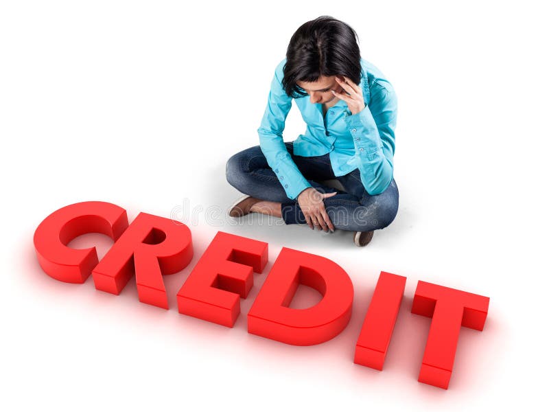 Bad Credit we Can Help stock image. Image of consultant - 180277219
