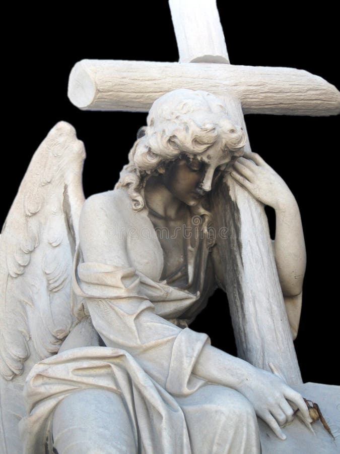 Girl with cross stock photo. Image of icon, antique, memory - 62358252