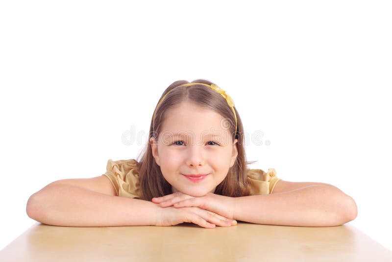 Sly smiling girl stock photo. Image of beauty, closeup - 18040548