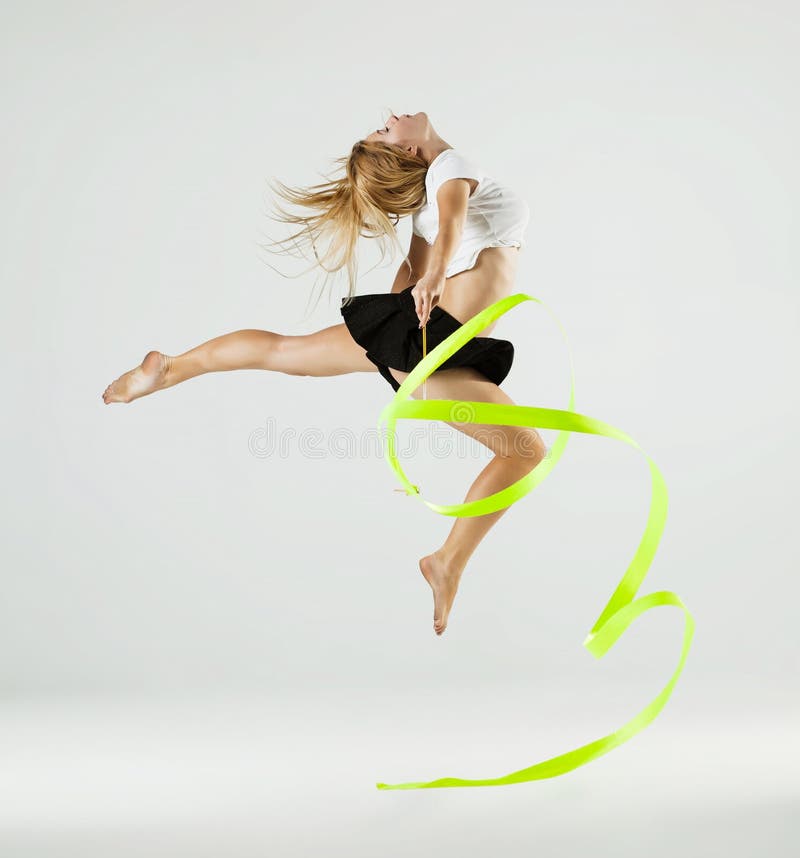 Girl dance stock image. Image of dance, outdoor, action - 25784407