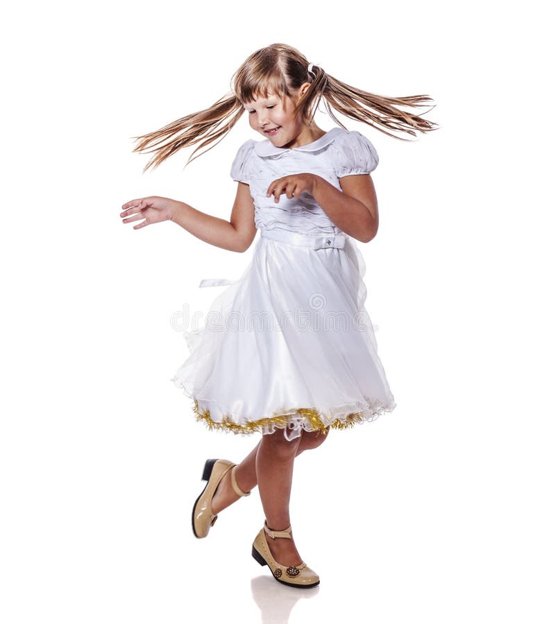 Girl dancing stock image. Image of full, ballet, child - 15052101