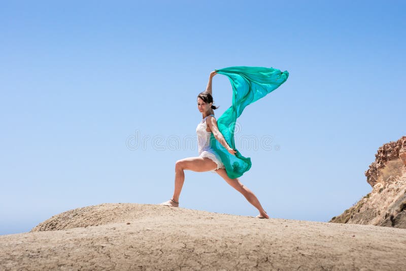 Girl dancing in the wind stock image. Image of dance - 54504349