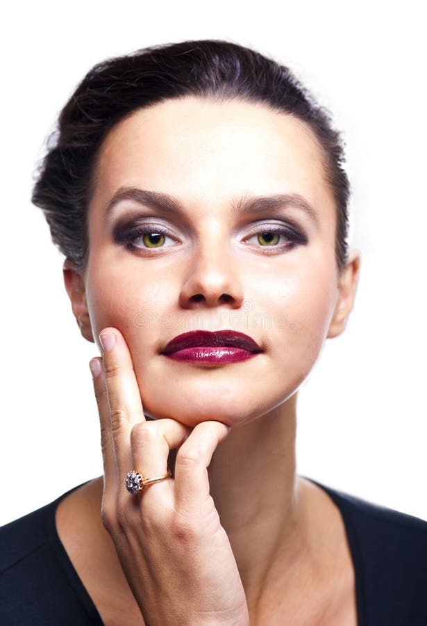 Dark ring stain stock image. Image of runny, smear, spats - 12733593