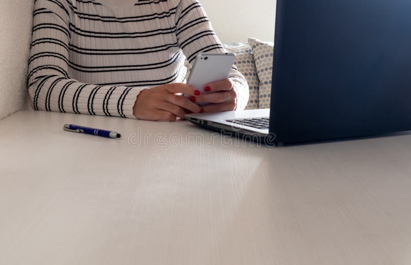 Girl Distracted from Watching Series, Stock Photo - Image of distracted ...