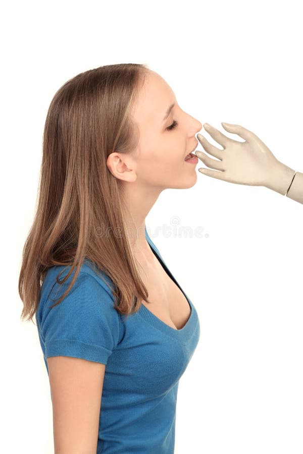 Girl with a dummy stock image. Image of adult, head, couple - 28972209