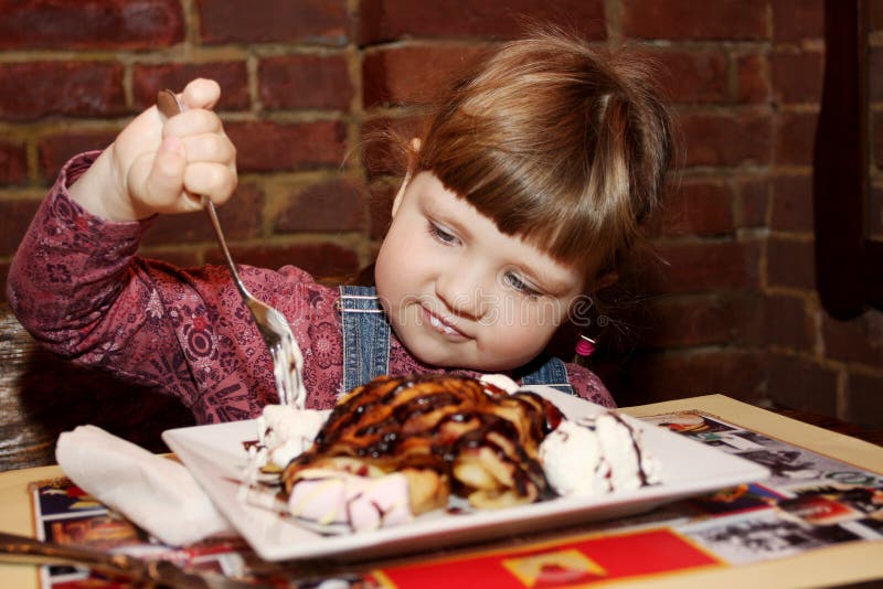 Fat Kids Eating Ice Cream