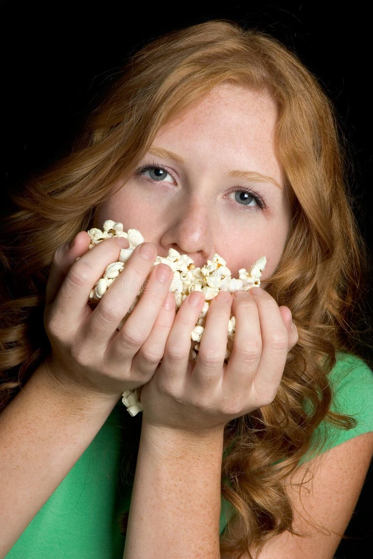 814 Black Girl Eating Popcorn Stock Photos - Free & Royalty-Free Stock ...