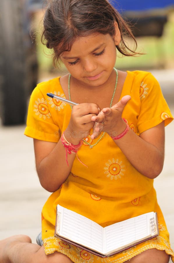 Girl education stock image. Image of education, indian - 18318605
