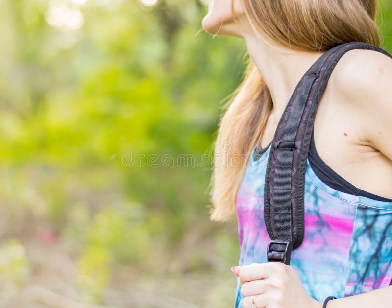 Girl exploring nature stock image. Image of girl, healthy - 93505711