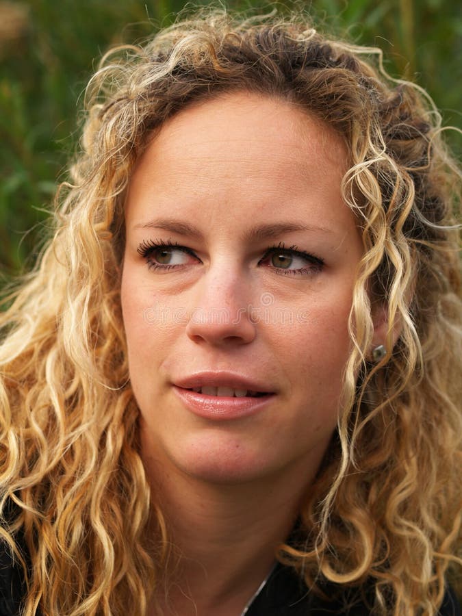 Girl face stock photo. Image of silver, sight, young, leaf - 6926354