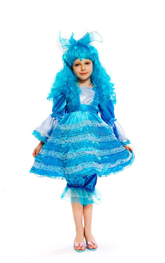 Girl in fancy dress stock photo. Image of length, costume - 12699842