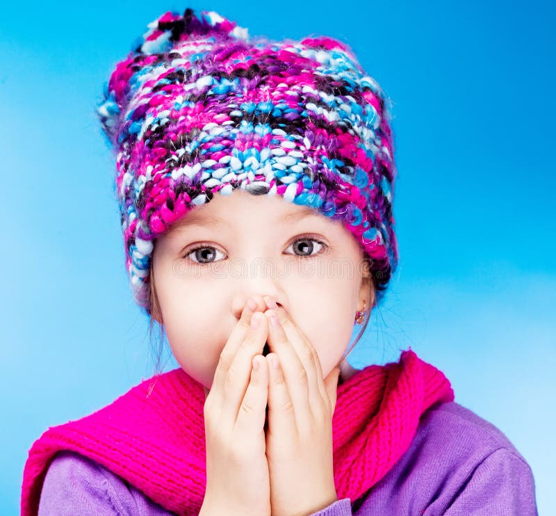 Frozen girl stock image. Image of beautiful, frost, girl - 12032199