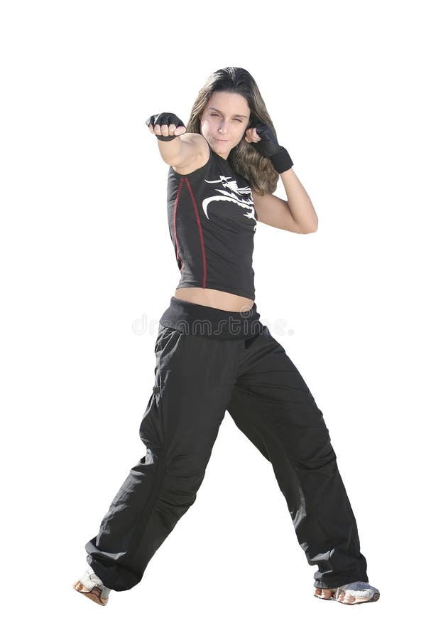 Girl fighting stock photo. Image of shape, beauty, fight - 4791398