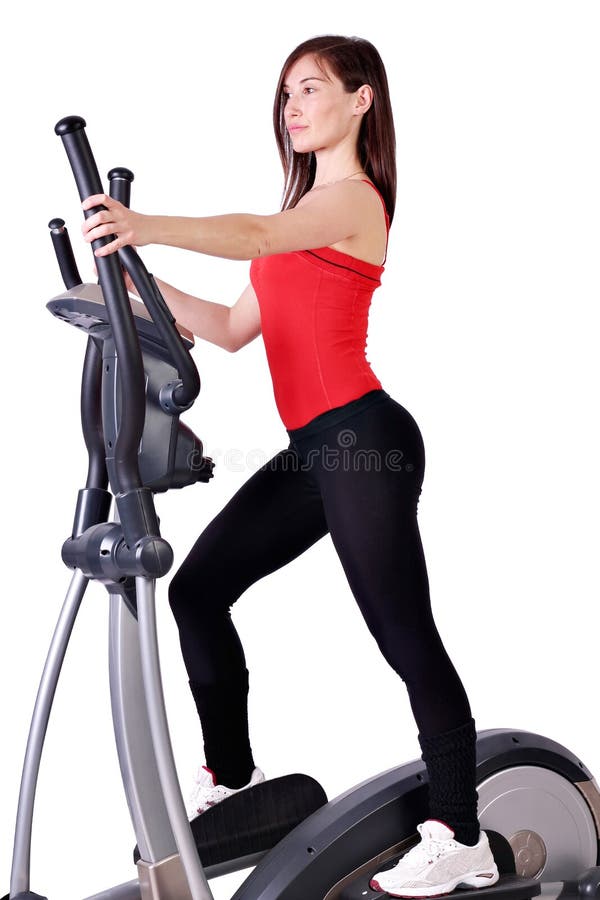 Girl fitness exercise stock photo. Image of athletic - 24624456