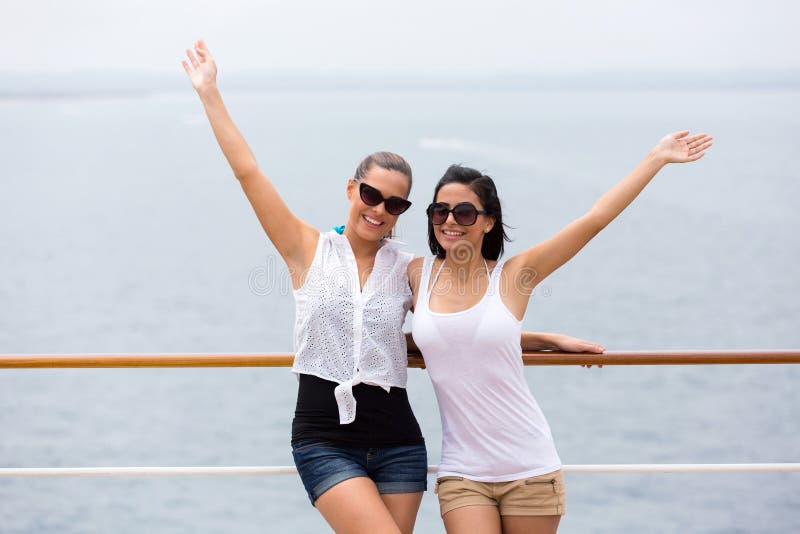 Friends cruise ship stock photo. Image of casual, happy - 47825700