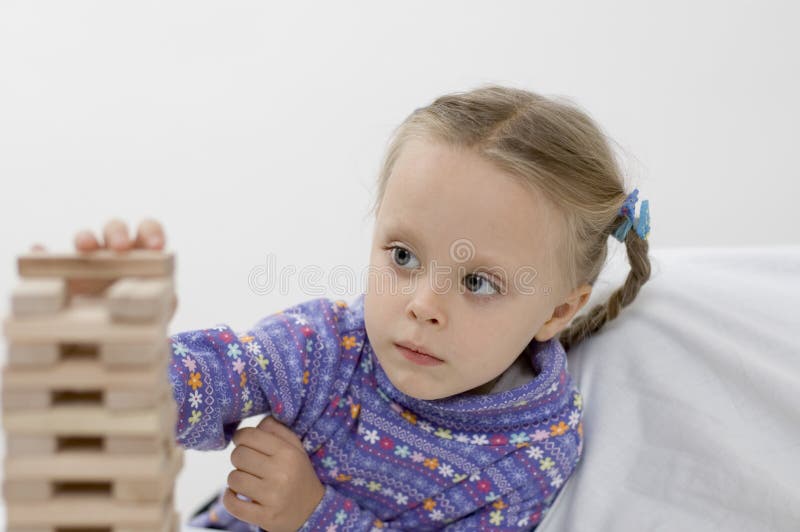 Girl / game / white stock image. Image of hand, female - 286393