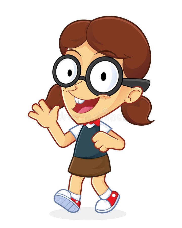 Cartoon Girl Glasses Stock Illustrations – 32,813 Cartoon Girl Glasses ...