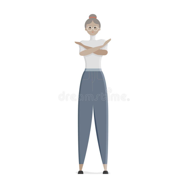 Girl Saying No Stock Illustrations 186 Girl Saying No Stock
