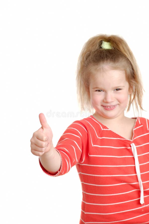 Girl Giving OK Picture. Image: 5071048