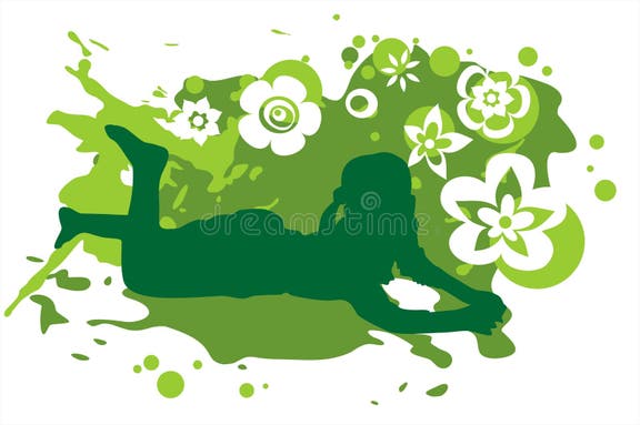 Green Kid Silhouette Stock Illustrations – 8,670 Green Kid Silhouette ...