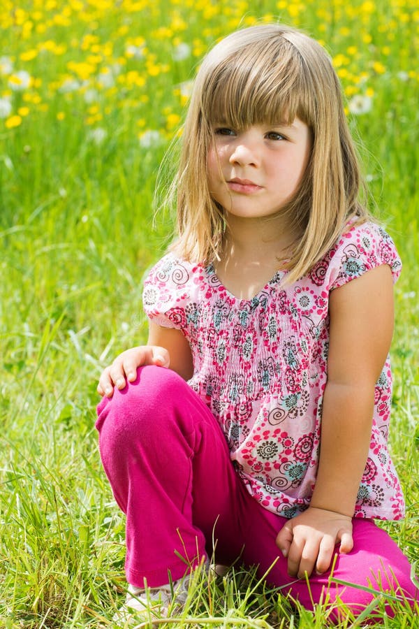 Girl stock image. Image of spring, caucasian, nature - 41030841