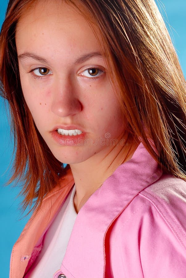 Girl Growling Picture. Image: 22871187