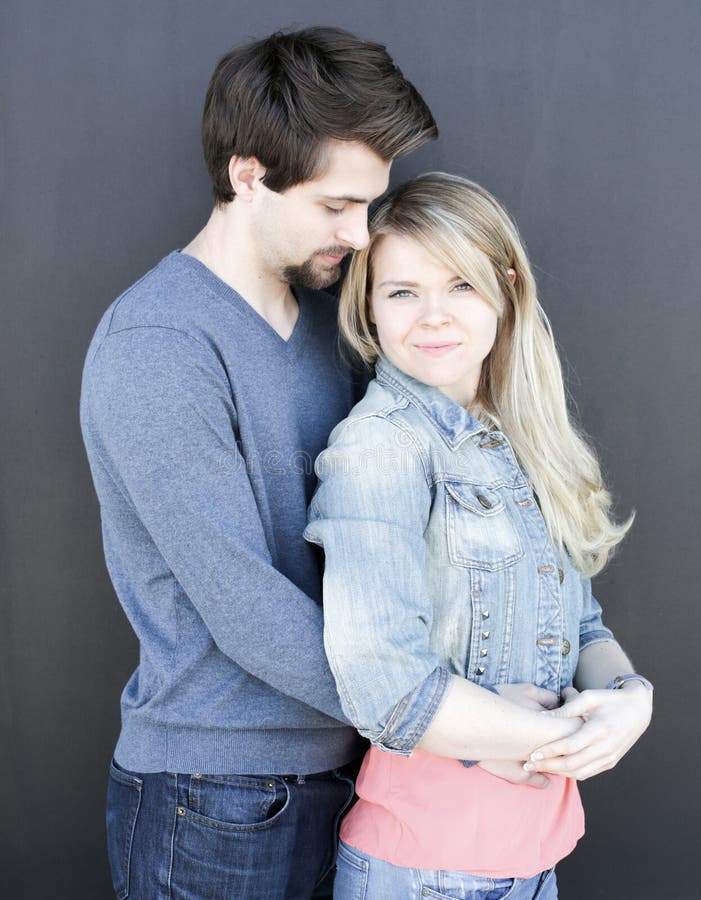 Girl and guy stock photo. Image of human, real, person - 95409158