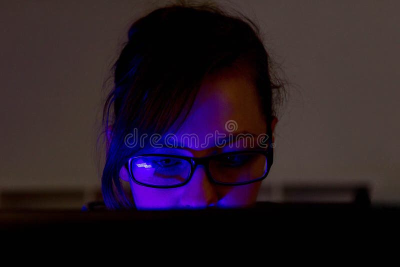 A girl hacker stock image. Image of programmer, profession - 89678987