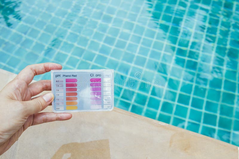 Testing pool water stock image. Image of outdoor, chemical - 2949595