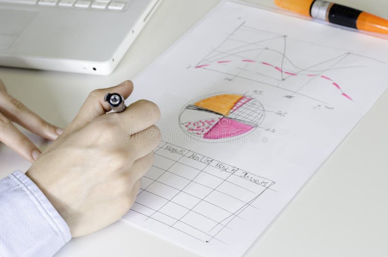 Girl Hands Doing Calculations Stock Photos - Free & Royalty-Free Stock ...